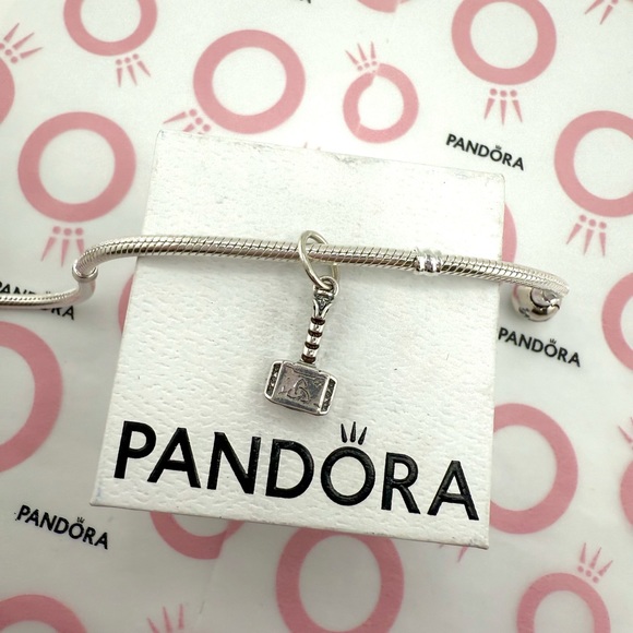 Pandora | Jewelry | Authentic Pandora Marvel The Avengersthors Hammer ...